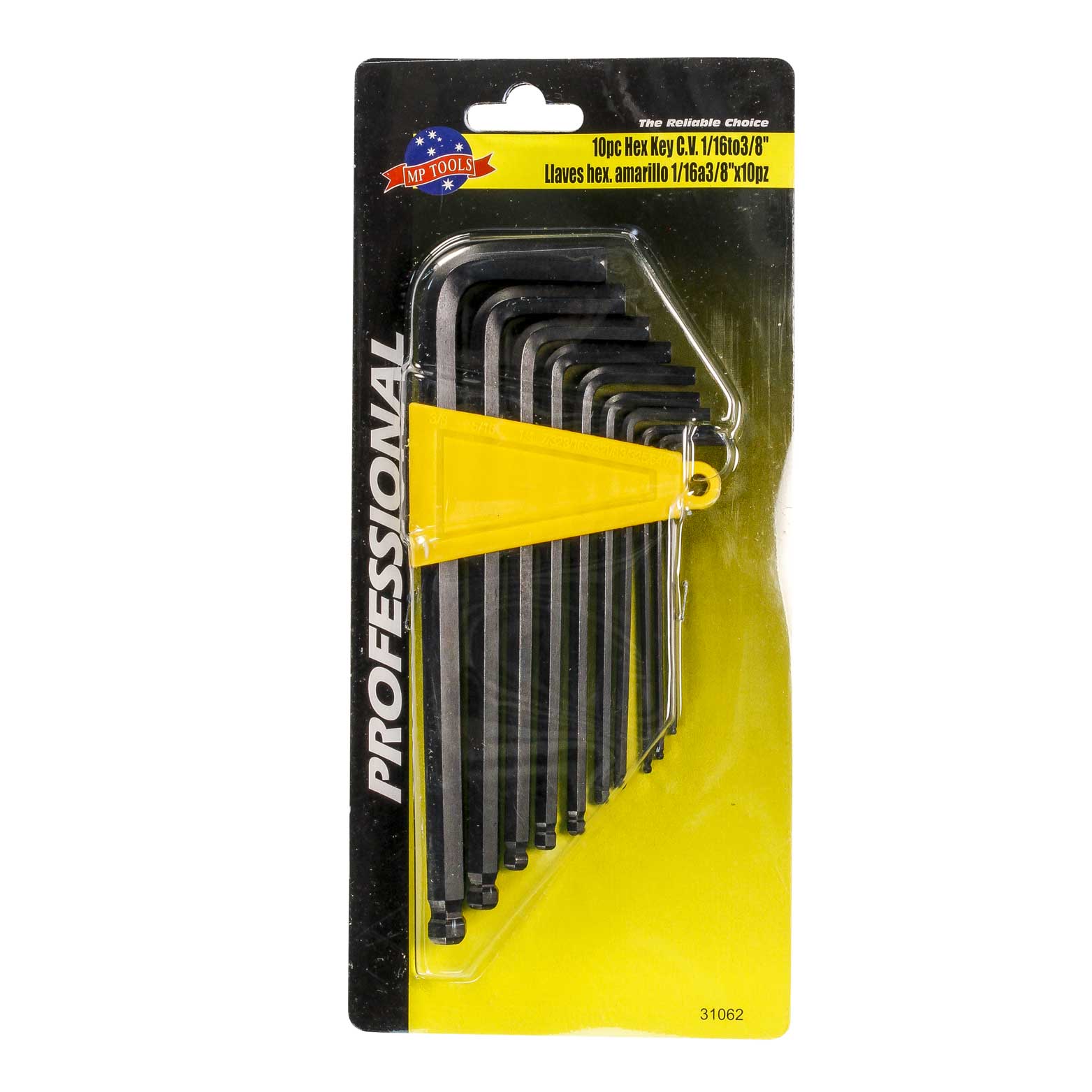 Ranger Store | 1101657 - Llaves Hexagonal Punta Redonda 1/16a3/8"x10